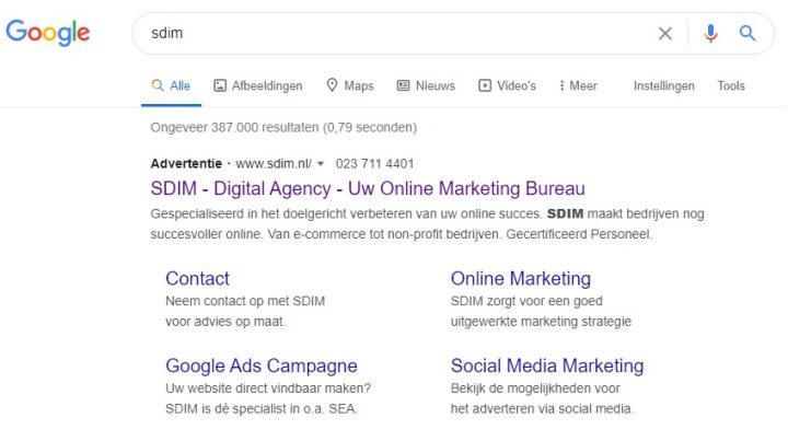 Wat is de SERP? De betekenis uitgelegd door SDIM